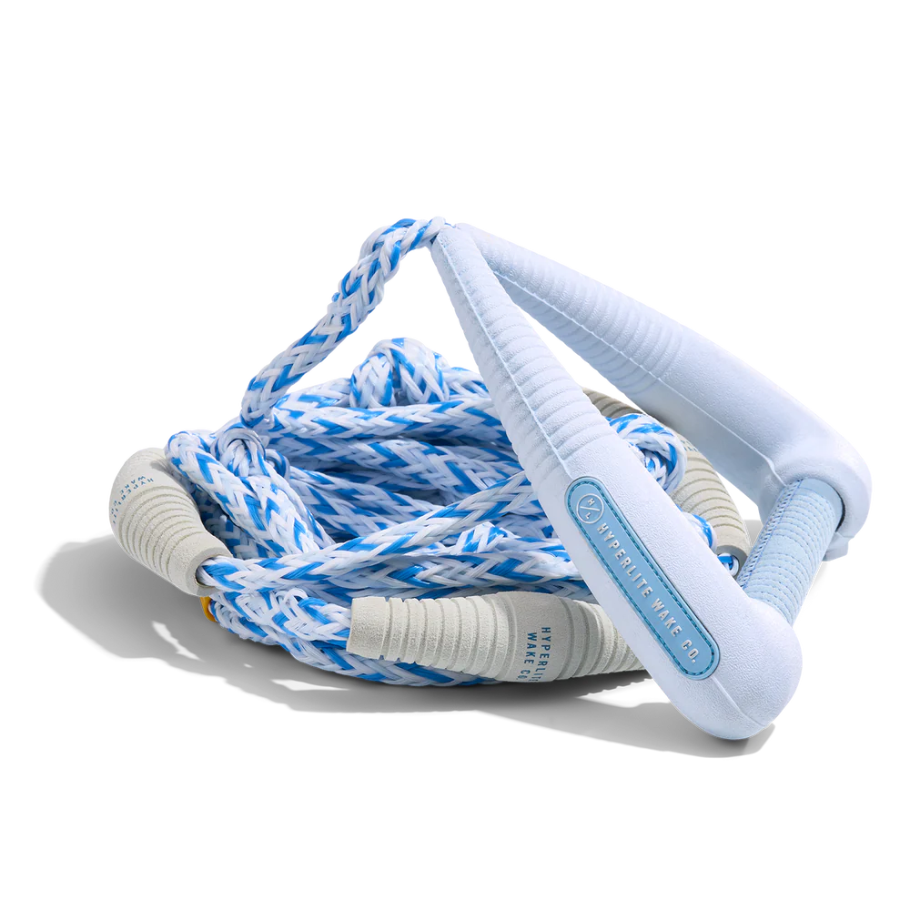 Hyperlite - 25ft Pro Surf Rope - White - 2026 – Watersports World UK