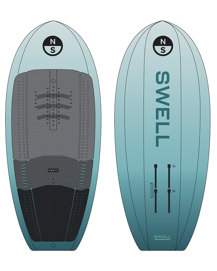 North - Swell Foil Board - 2025 – Watersports World UK